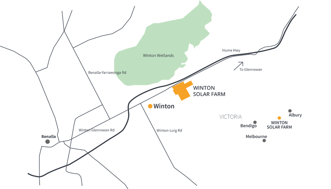 FRV Winton Solar Farm | Winton_Map_V2